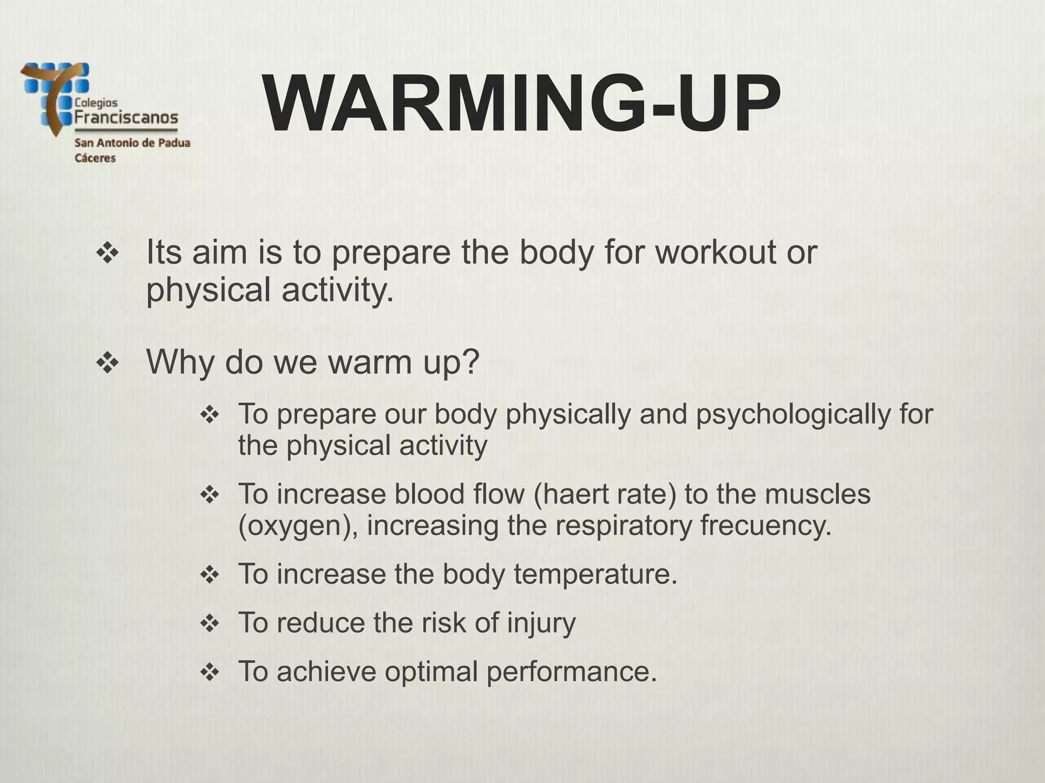 Warming up 2021 | PPTX