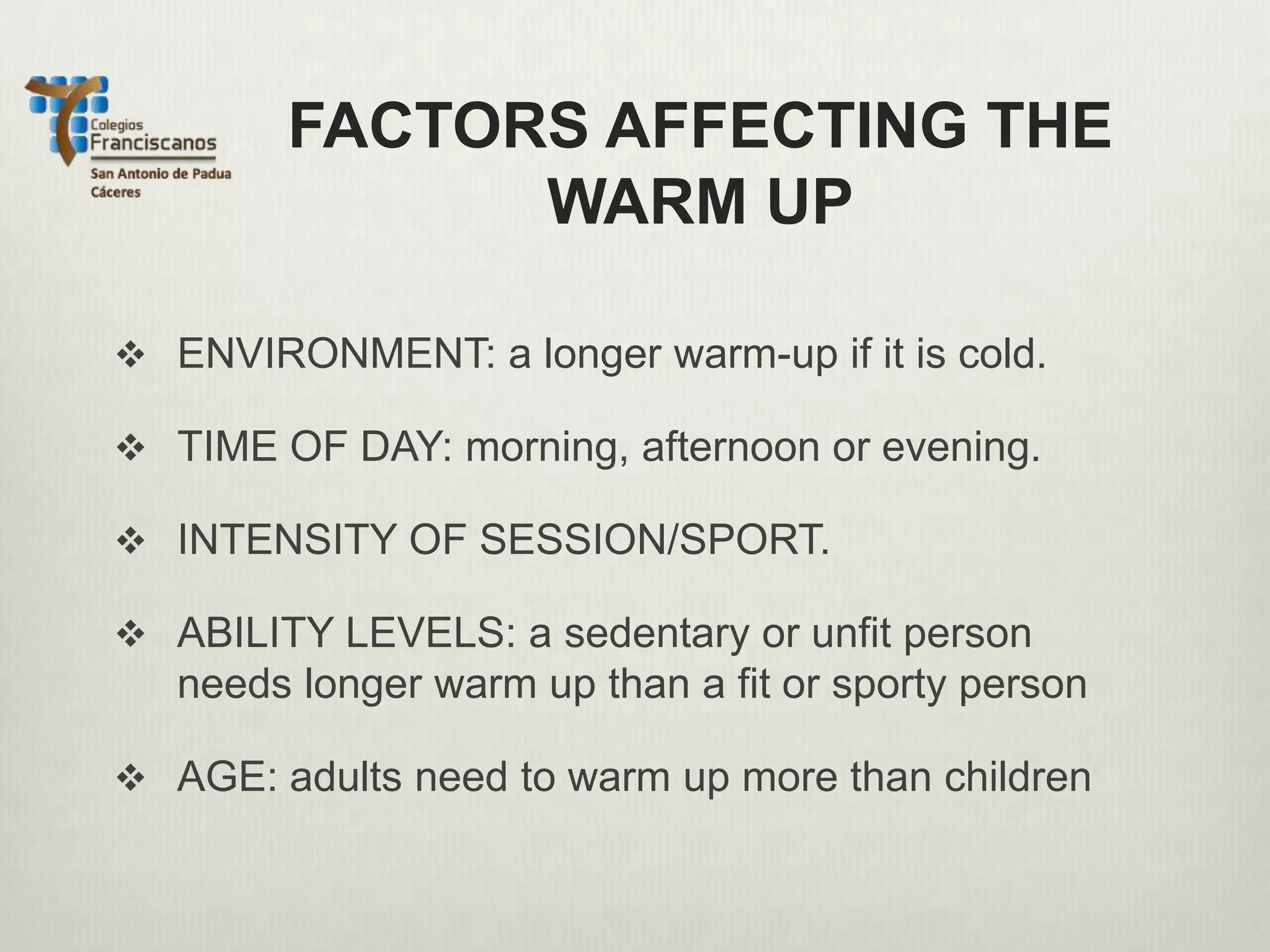 Warming up 2021 | PPTX