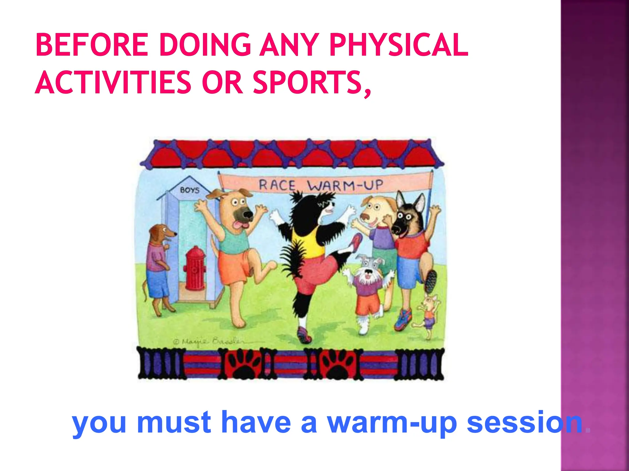 WARM UP EXERCISES SCHOOL STUDENTS PHYSICAL AND HEALTH EDUCATION | PPT