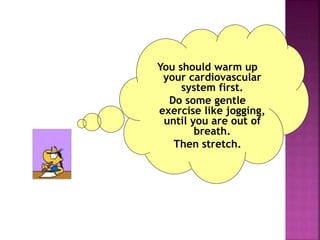 WARM UP EXERCISES SCHOOL STUDENTS PHYSICAL AND HEALTH EDUCATION | PPT