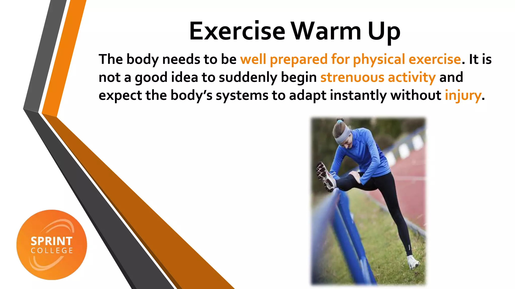 Warm Up and Cool Down | PPTX