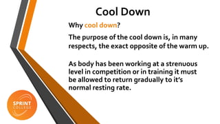 Warm Up and Cool Down | PPTX