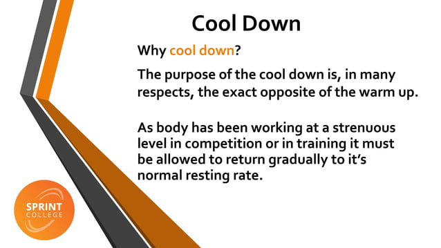 Warm Up and Cool Down | PPTX