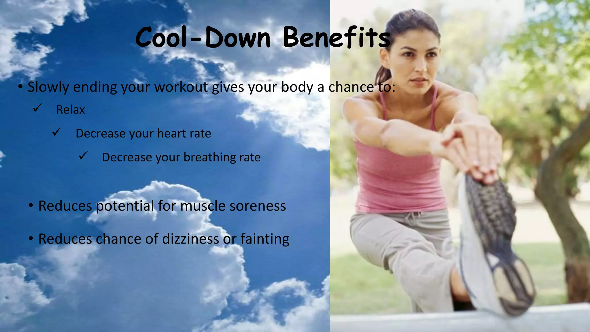 Warm up and cool down | PPT