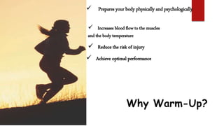 Warm up and cool down | PPT