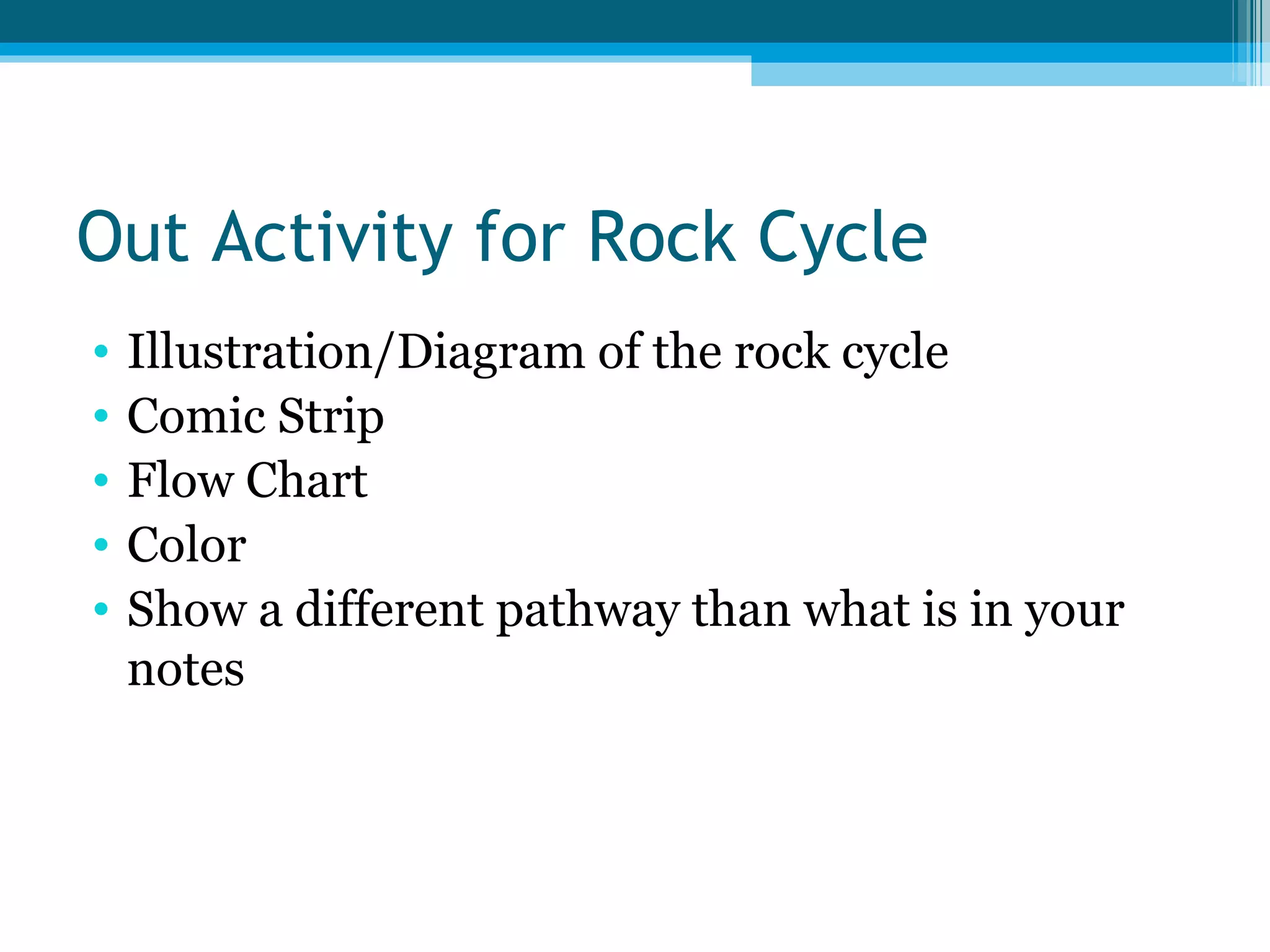 Rock Cycle Notes | PPT | Geology | Science