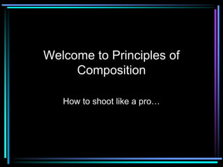 Warm ups Digital Photography Techniques | PPTX