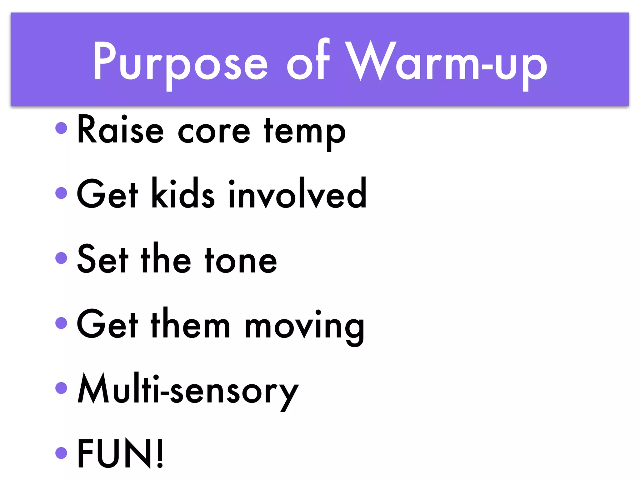 Warmups and windowns 2014 | PDF