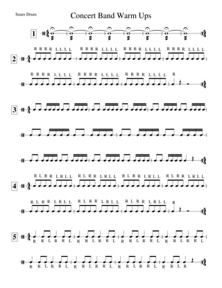 Warm ups score__parts | PDF