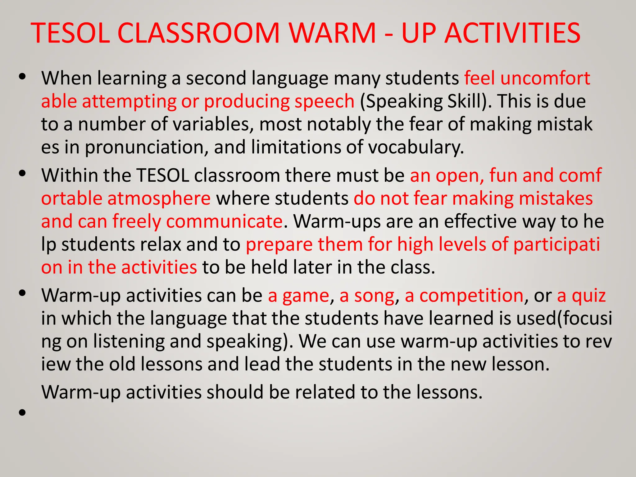 Warm up Techniques and Activities in Classroom.pptx