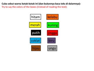 Warna dan pakaian | PPT