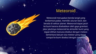 Warna Warni Ilustrasi Mengenal Benda Langit Tata Surya Presentasi ...