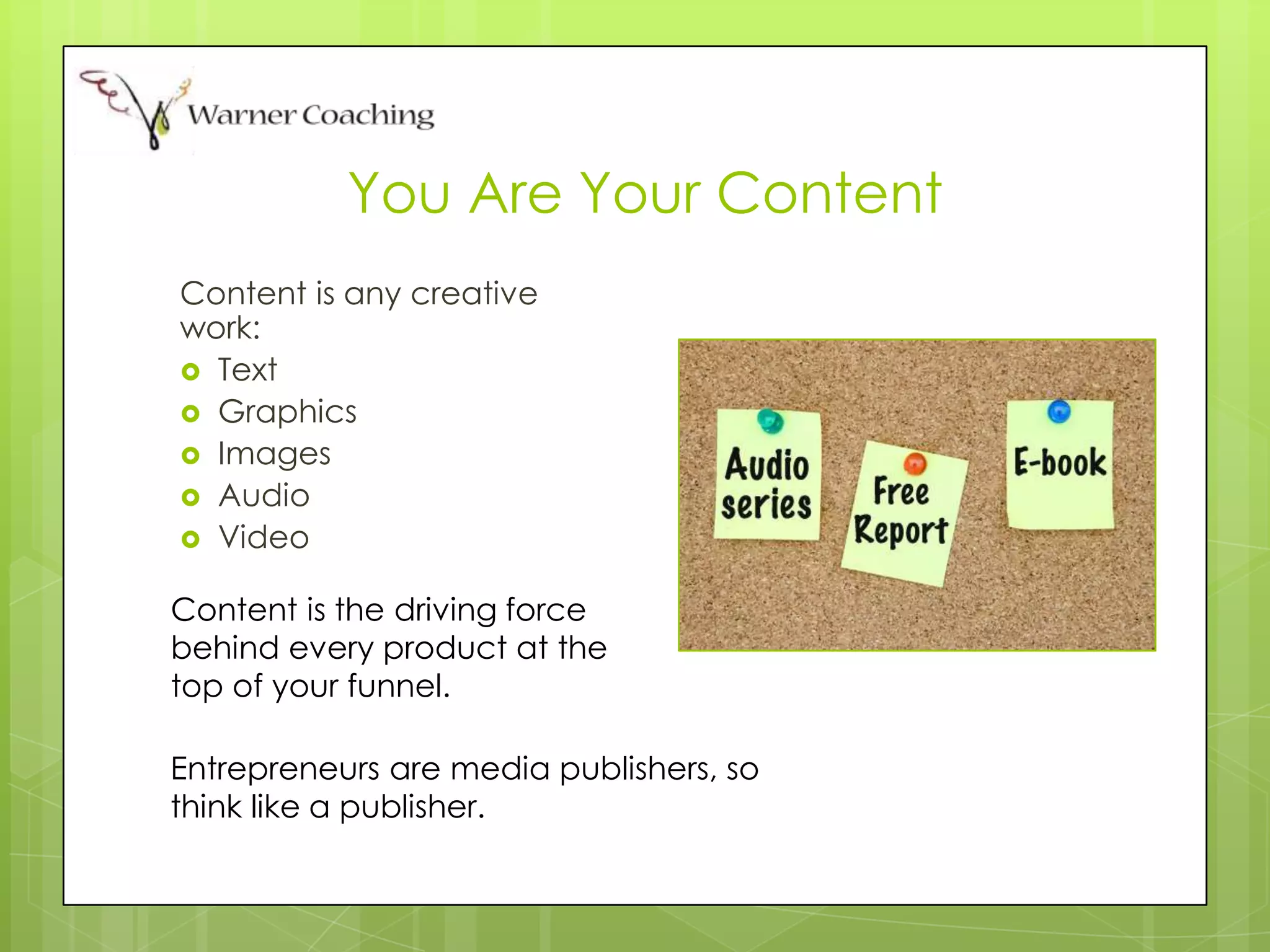Repurpose Your Content, Build Your Empire | PPTX | Freelance Writing | Content Production