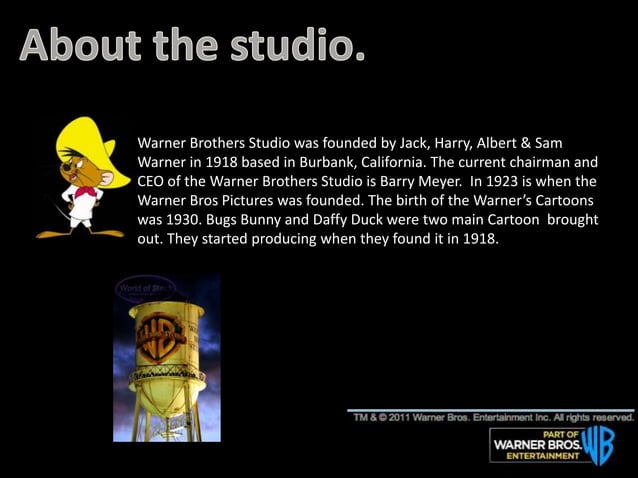 Warner bros | PPT