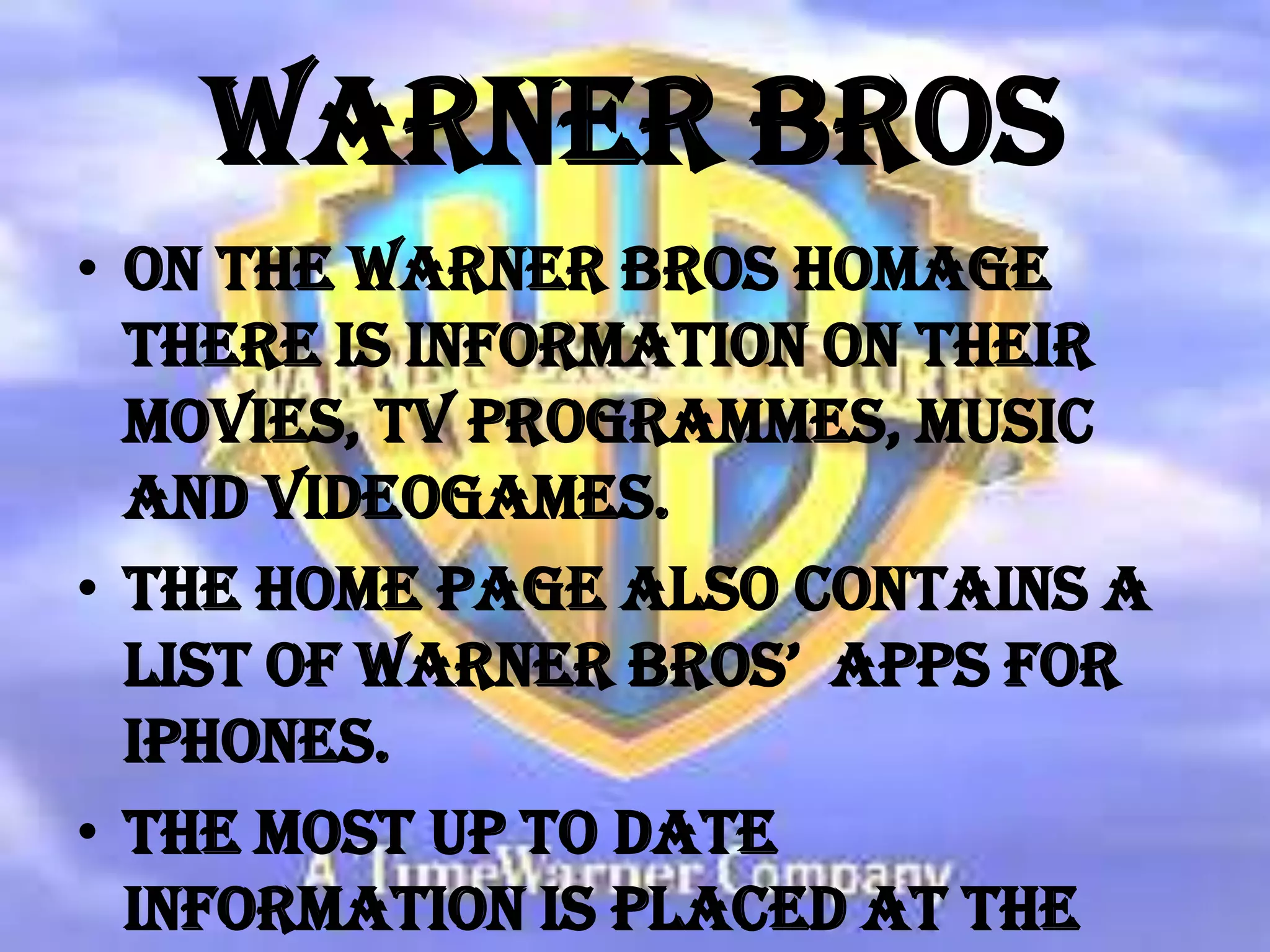 Warner bros. | PPT