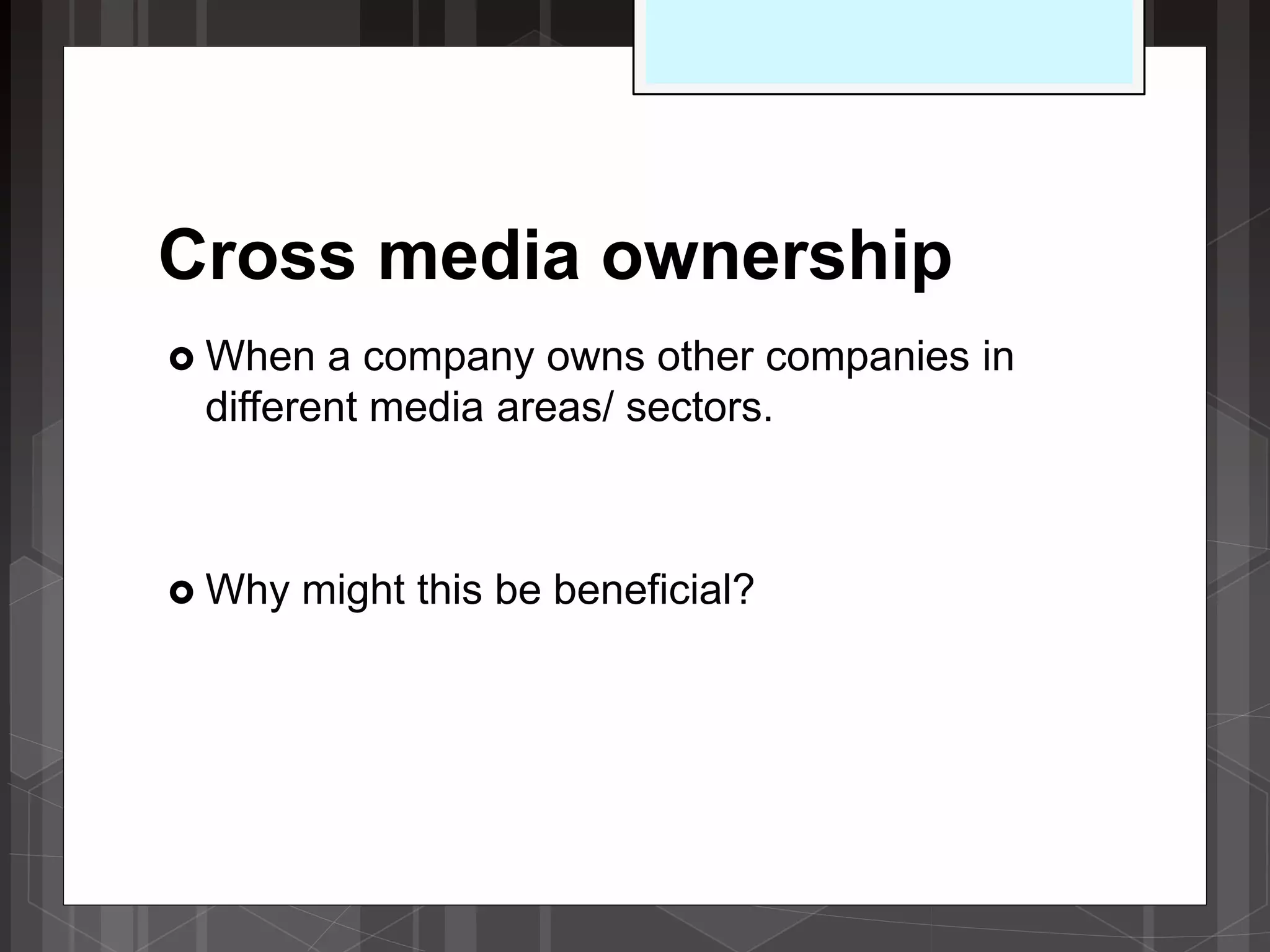 Warner bros. ownership lesson | PPTX