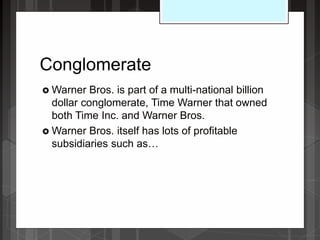 Warner bros. ownership lesson | PPTX