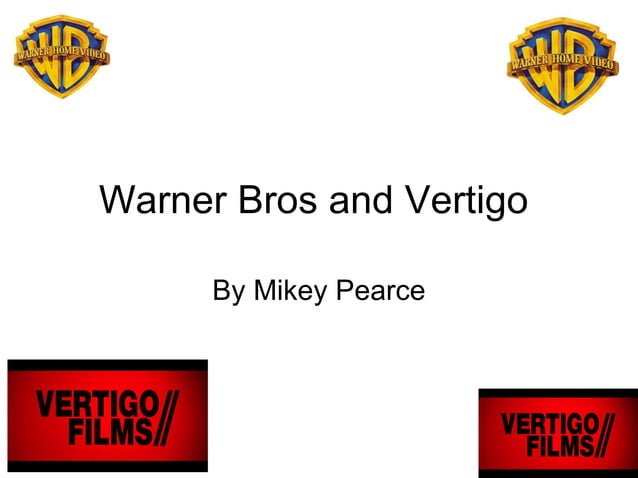 Warner bros and vertigo | PPT