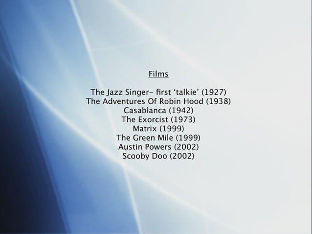 Warner bro's presentation | PDF