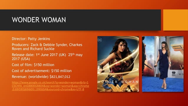 Warner bros & Belstone presentation | PPT