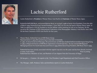 Warner+music+group | PPTX | Music | Entertainment