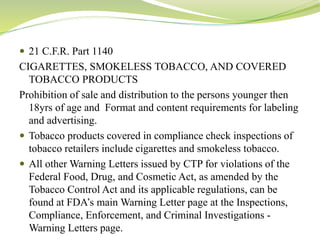 FDA Warning letter | PPTX