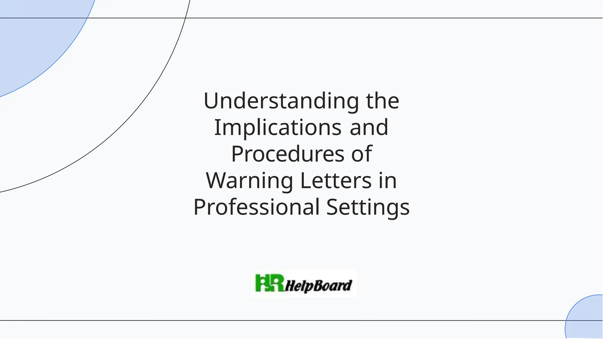 Warning Letter for Poor Performance, Warning Letter Sample | PPTX