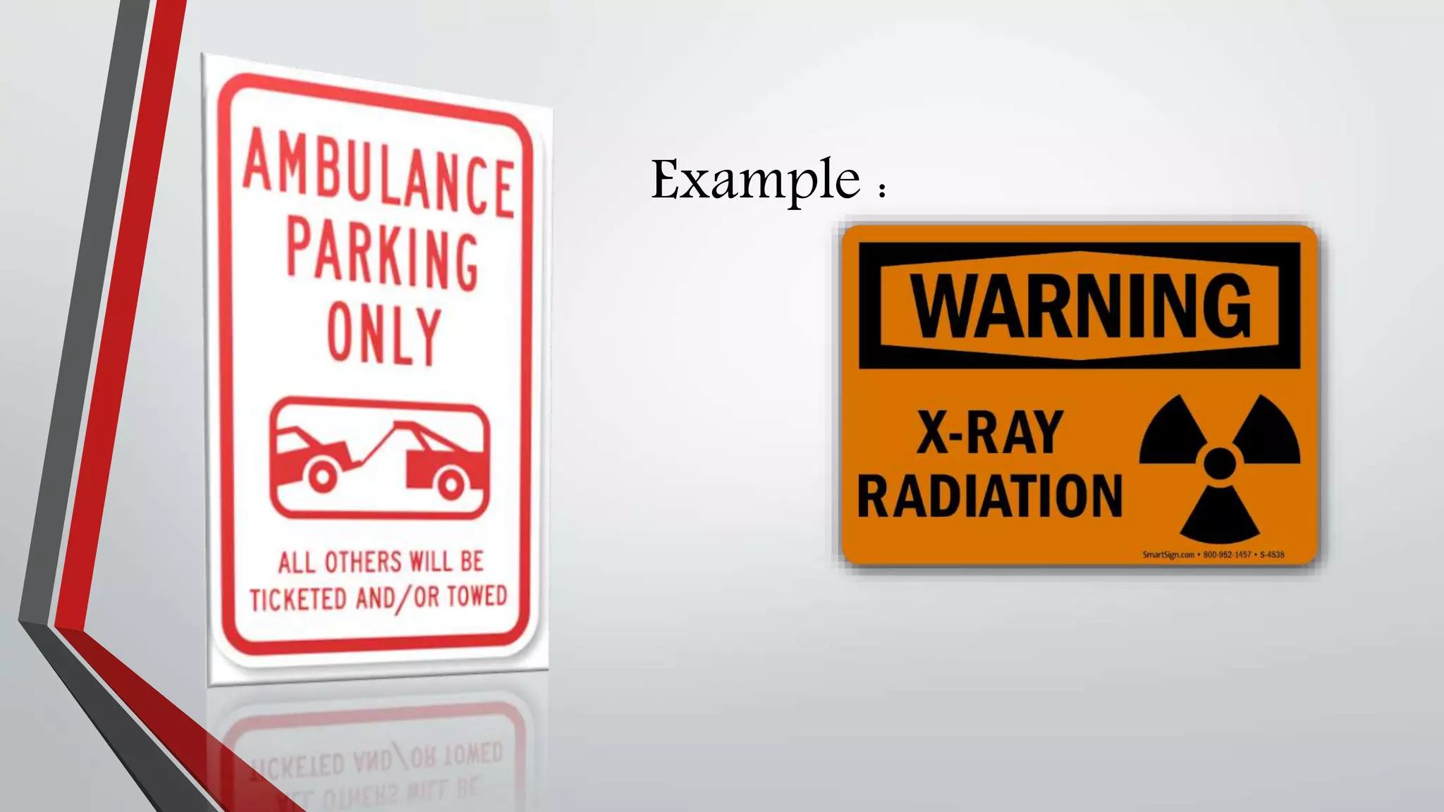 Warning, notices, and cautions at hospital | PPTX