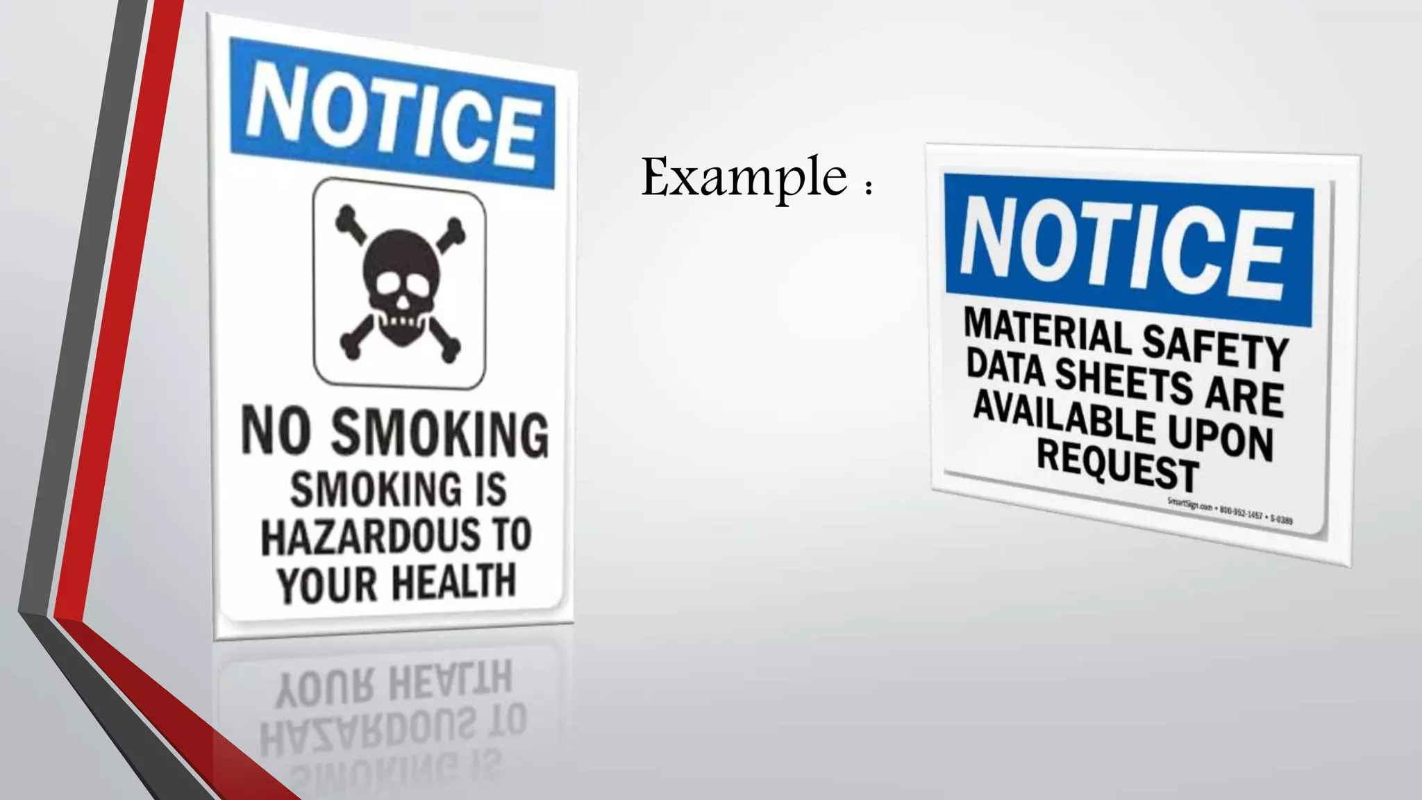 Warning, notices, and cautions at hospital | PPTX