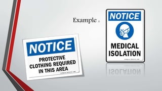 Warning, notices, and cautions at hospital | PPTX