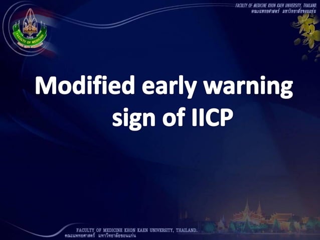 Warning sign iicp | PDF