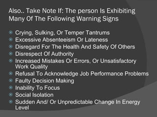 Warning signs | PPT