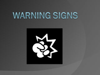 Warning signs | PPT