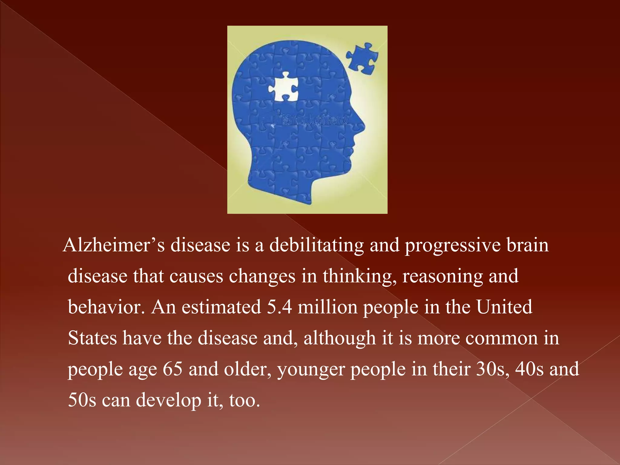 Warning Signs of Alzheimer’s disease | PPTX