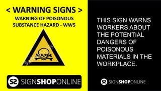 Warning Signs | PPTX