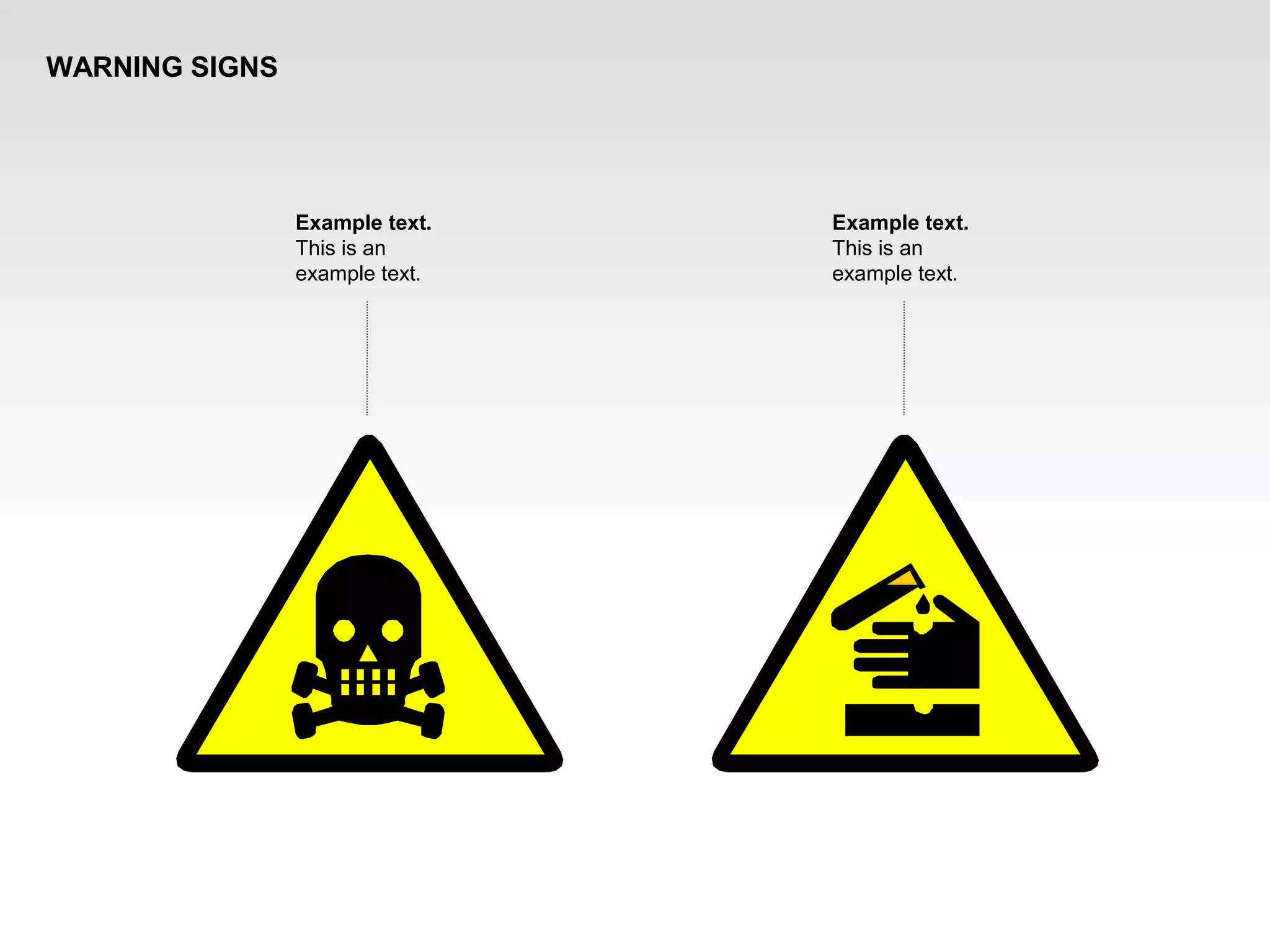 Warning Signs for PowerPoint | PPT