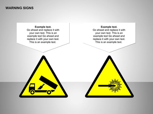 Warning Signs for PowerPoint | PPT