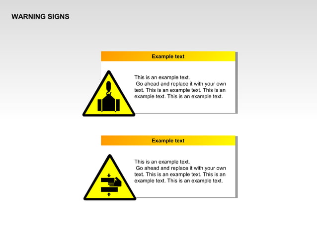 Warning Signs for PowerPoint | PPT
