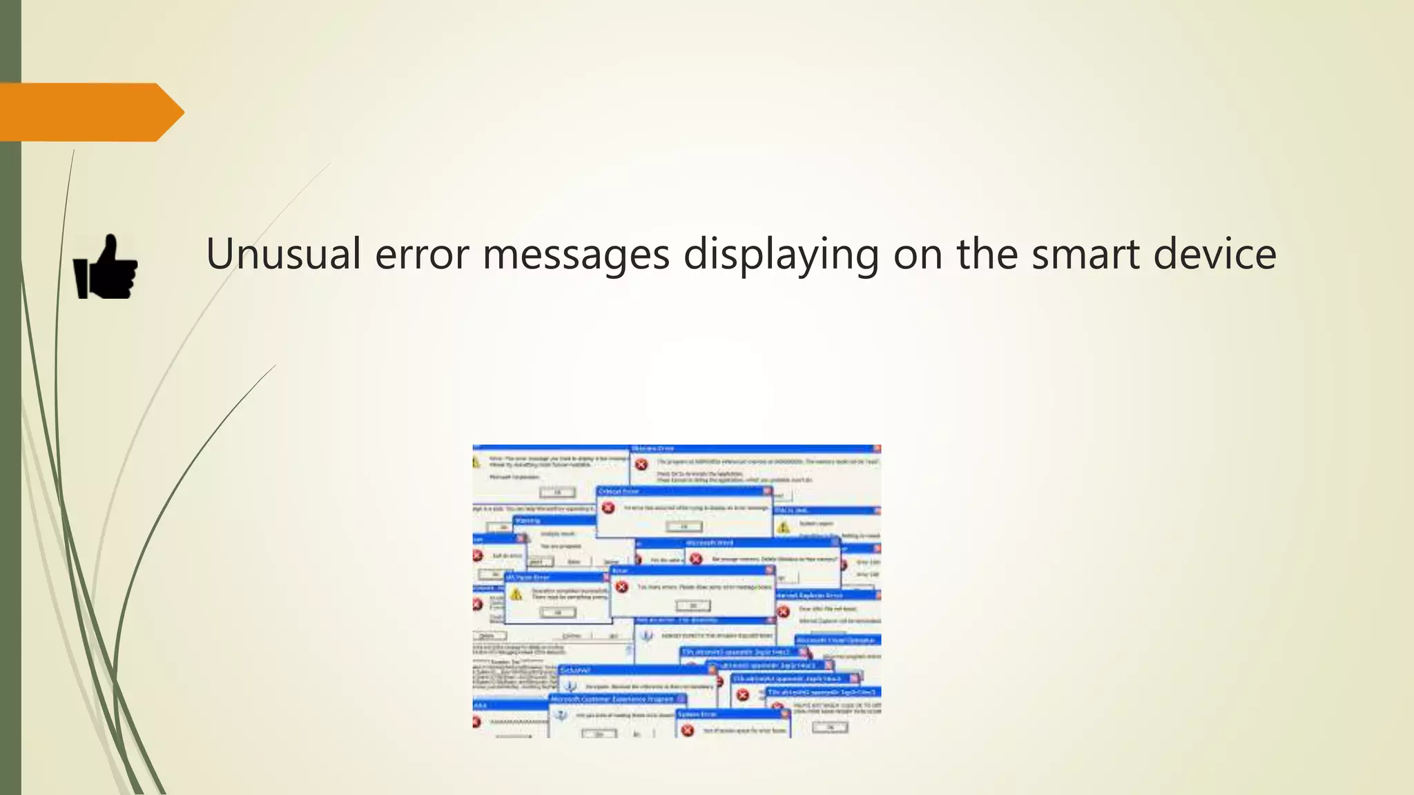 Warning Signs of Malware Infection | PPTX