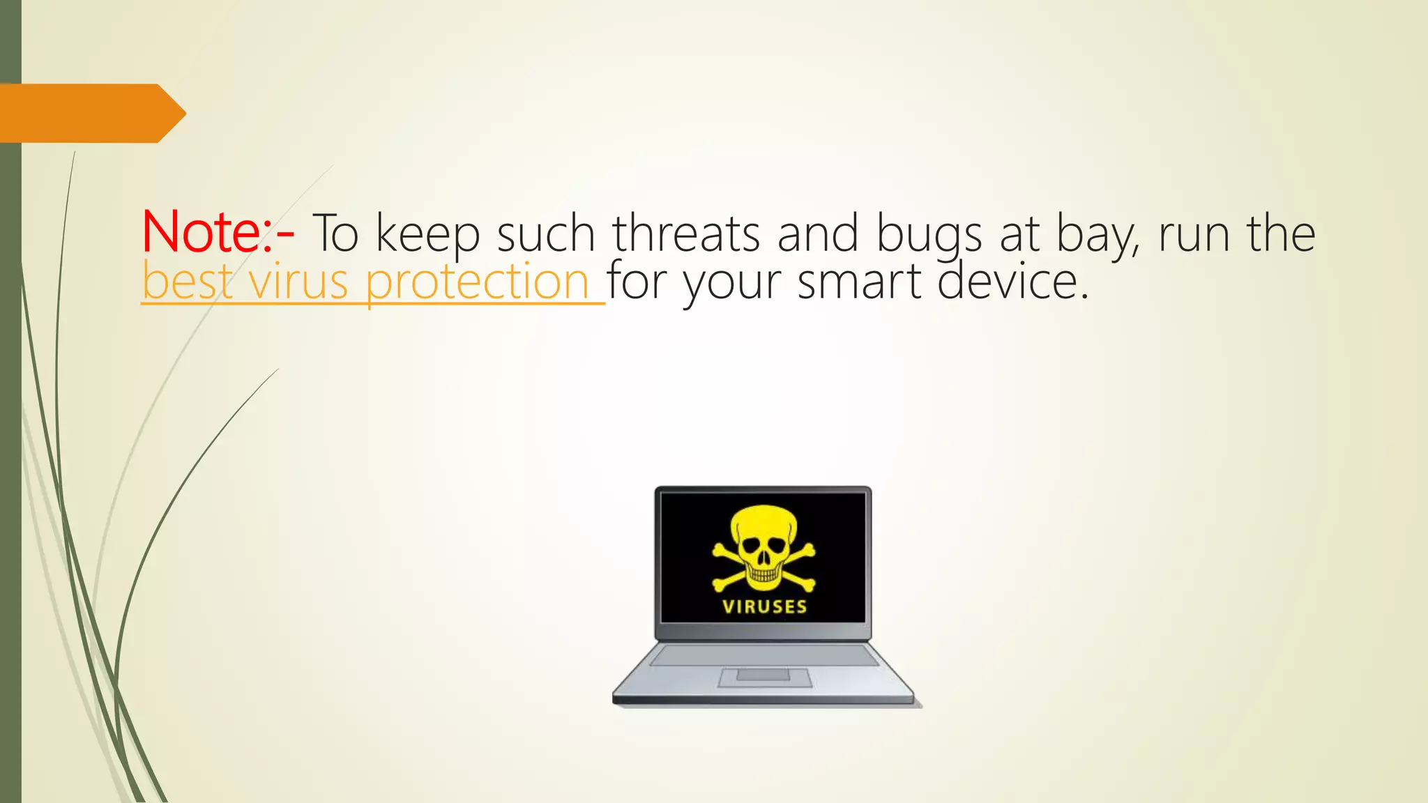 Warning Signs of Malware Infection | PPT