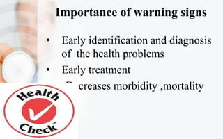 Warning Signs of Various Diseases.pptx