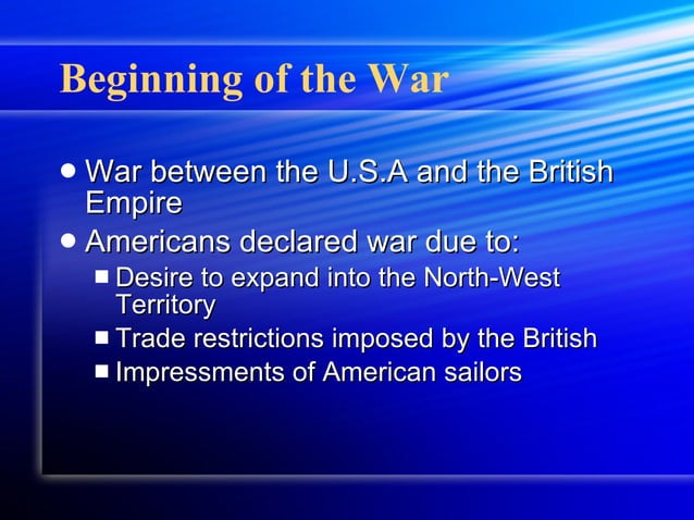 War of 1812 | PPT