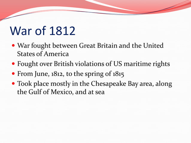 War of 1812 | PPT