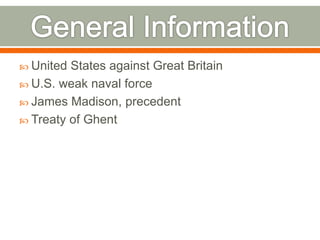War of 1812 | PPTX