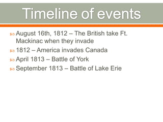War of 1812 | PPTX