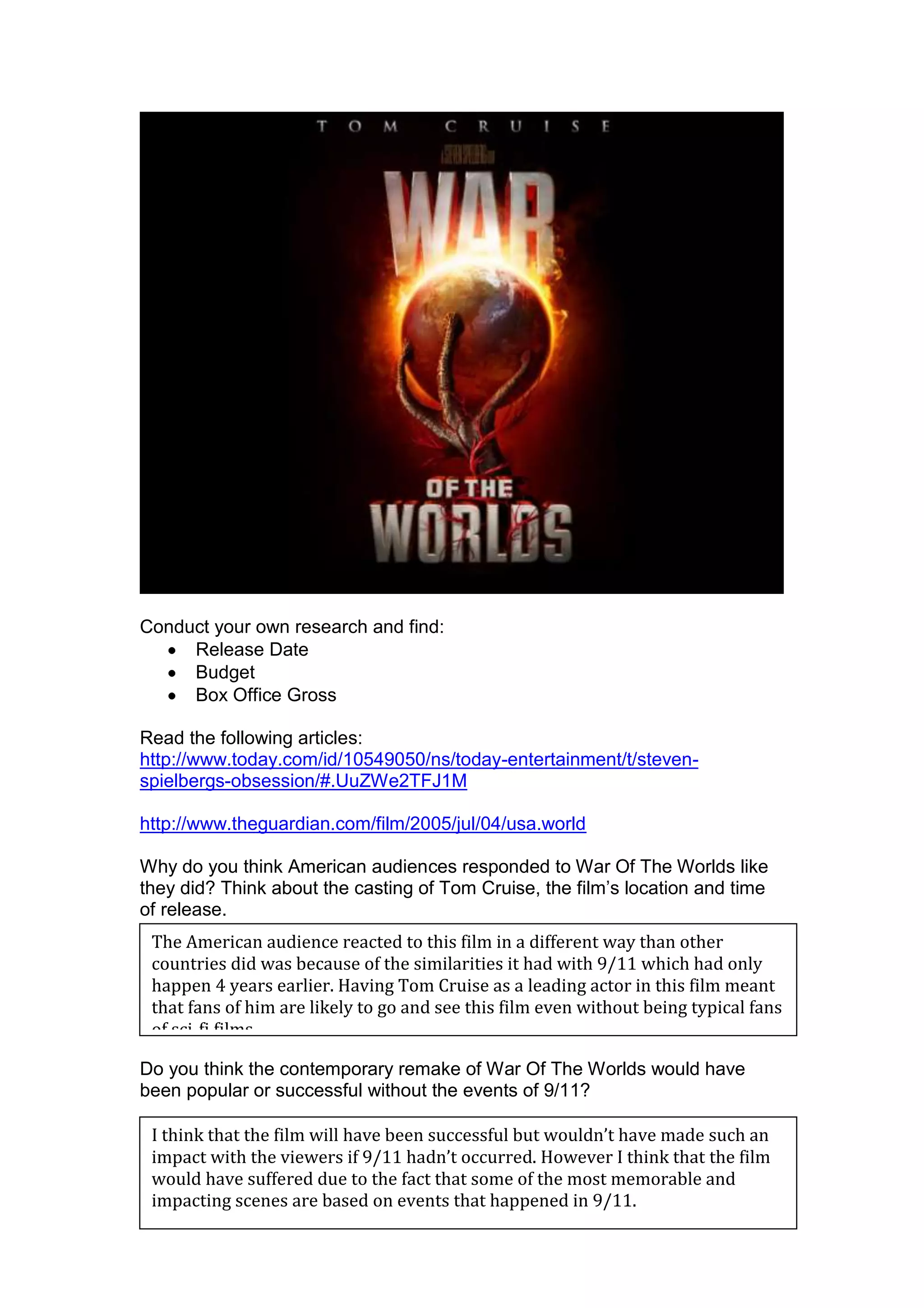 War of the_worlds_worksheet | DOCX
