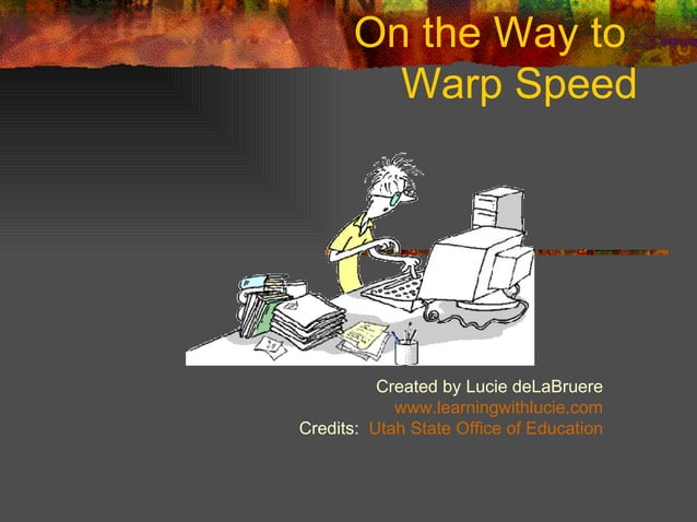 Warp Speed - Keyboarding | PPT | Internet for Beginners | Internet