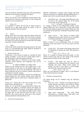 Warpage in casting a review | PDF