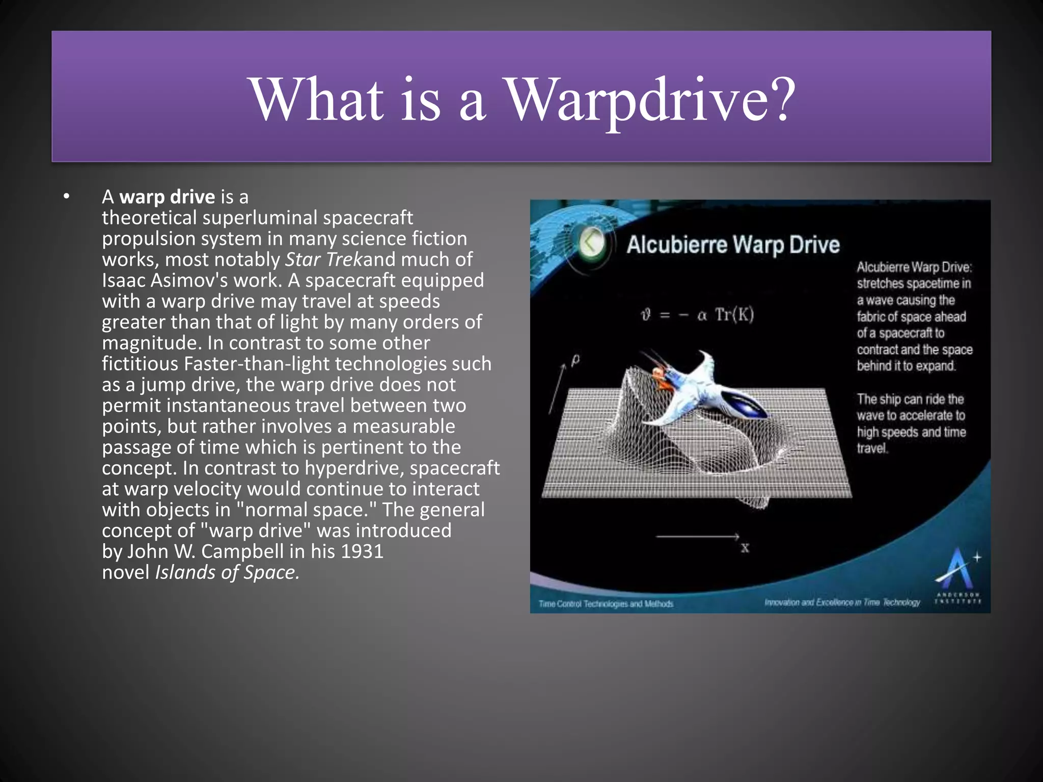 Warpdrive | PPTX
