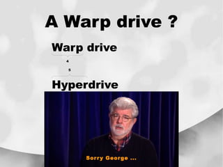 Warpdrives | PPT